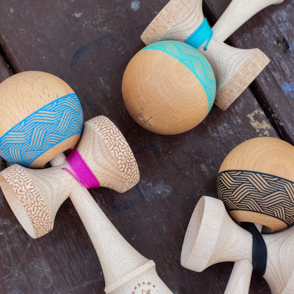 Green IKIGAI Split 憐 - Kendama Israel